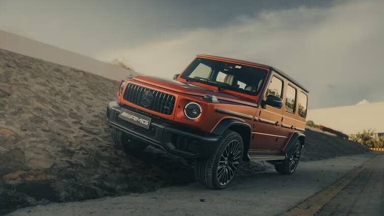 three crore 60 lakh priceable mercedes benz g63 amg cars launching in india | 700mm ઊંડા પાણીમાં ...