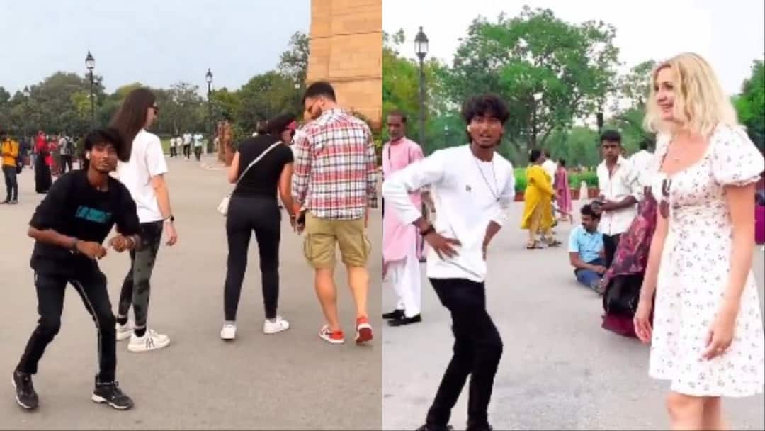 Sachin Raj Viral Delhi India Gate youtuber harassed foreign tourists at ...