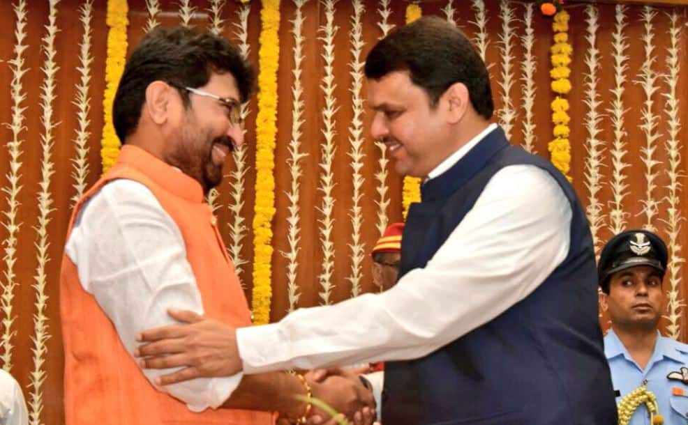Vidhansabha Election 2024 Shiv Sena leader Arjun Khotkar meets Devendra Fadnavis in Nagpur jalna ...