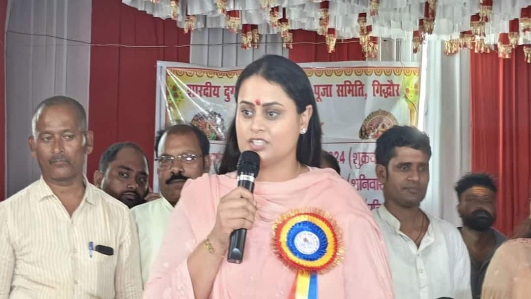 BJP MLA Shreyasi Singh statement on Modi government move to host 2036 Olympics in India ...