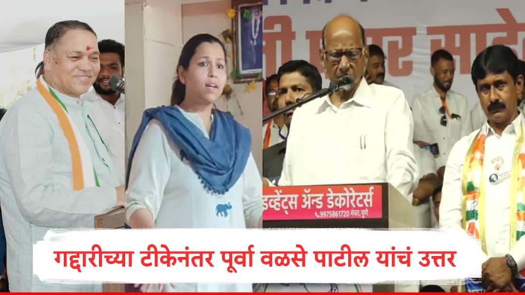 maharashtra assembly election 2024 purva walse patil comment on sharad ...