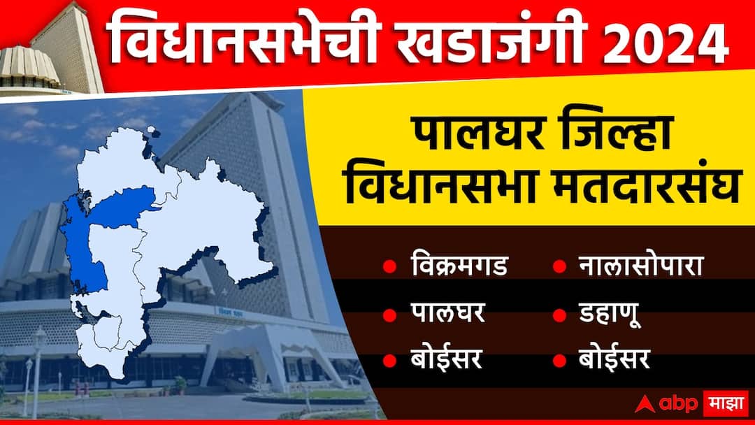Palghar District Assembly Election 2024 Palghar Boisar Vasai Nalasopara ...