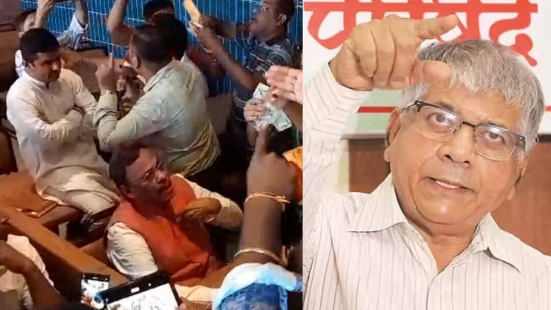 Vinod Tawde distributed Rs 5 crore allegation by VBA Leader Hitendra Thakur VBA Leader siddharth ...