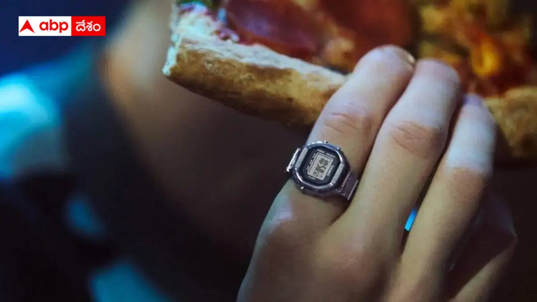 Casio launches its first smart ring with stopwatch, flashing alarm ...