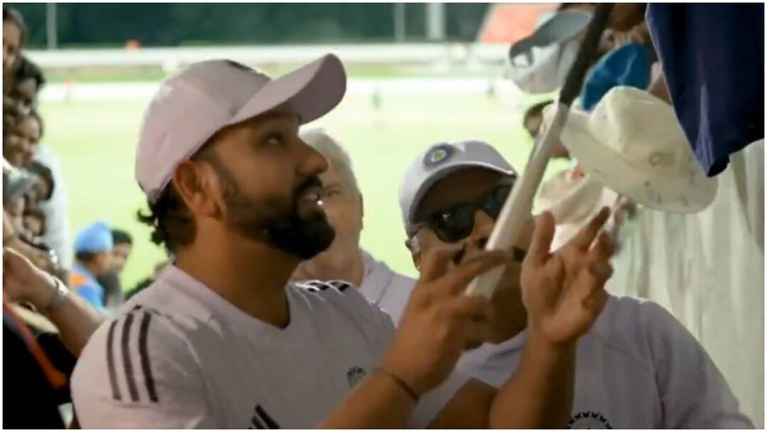 Rohit Sharma Ends THIS Indian Fan's 10-Year Wait For Autograph; Video ...