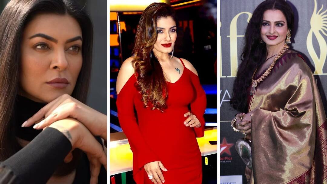 engaged every week who got also caught red handed with Sushmita Sen and Rekha Raveena Tandon ...