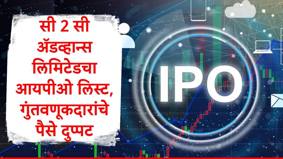 C2C Advanced Systems Limited SME IPO Listed on Share Market Investors money double on first days ...