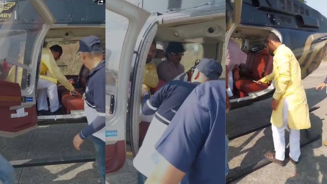 MLA Sadabhau Khot and MLA Gopichand Padalkar had gone to Markadwadi. | आमदार सदाभाऊ खोत आणि ...