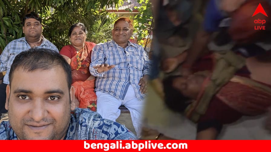 Bengaluru Techie Atul Subhashs Mother Faints during media interaction Atul Subhas Suicide Case ...