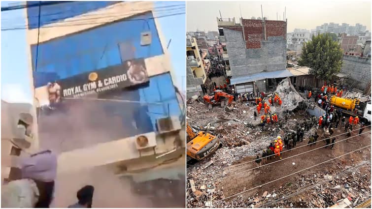 Moments Before Mohali Building Collapse Caught On Video As Rescuers ...