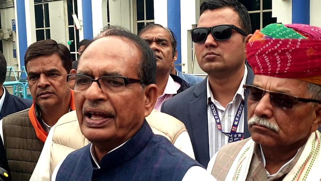 Union Minister Shivraj Singh Chouhan targets Congress on Dr Ambedkar issue in Jodhpur ANN ...