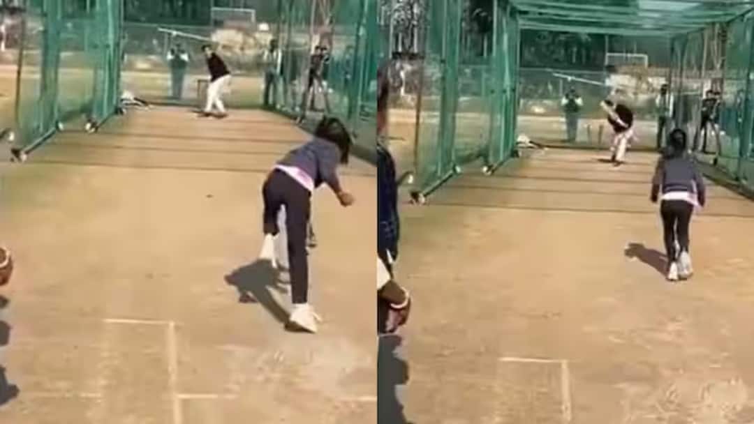 Rajathan Sushila Meena clean bowled Sports Minister Rajyavardhan Singh ...