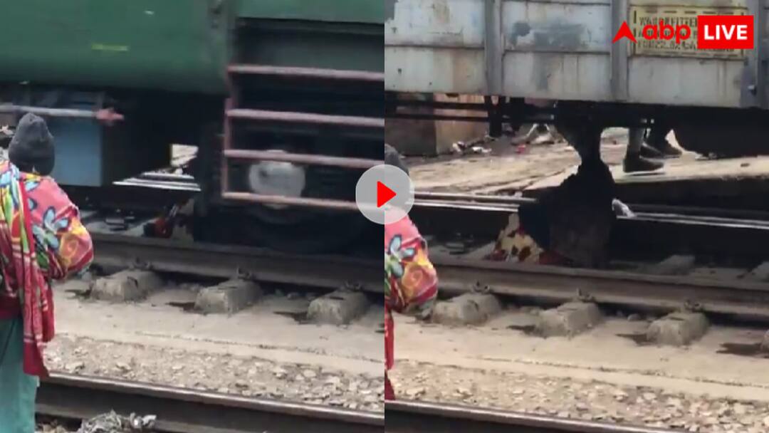Shocking Video train ran over a woman at Mathura railway station goes viral | लगता है यमराज लंच ...