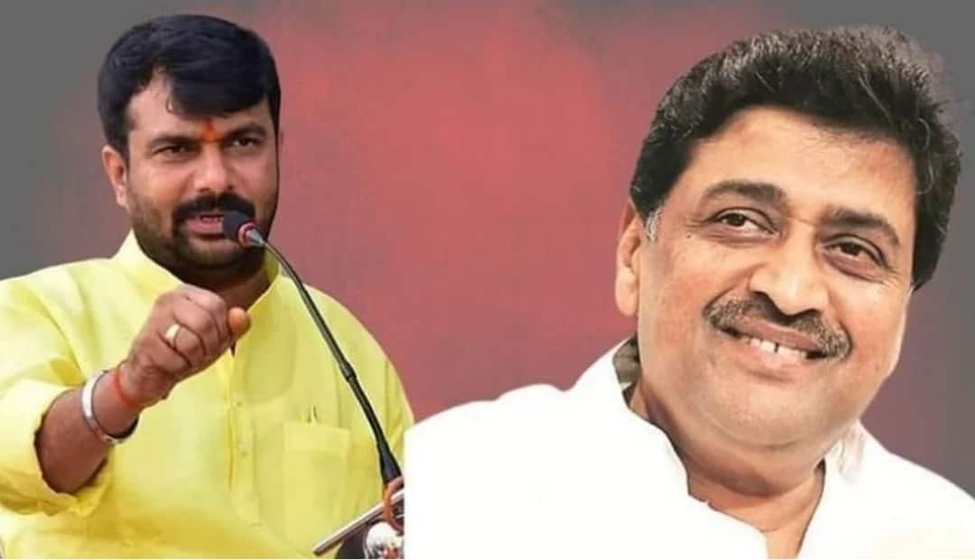 Shiv Sena Shinde faction MLA Hemant Patil criticized BJP MP Ashok ...