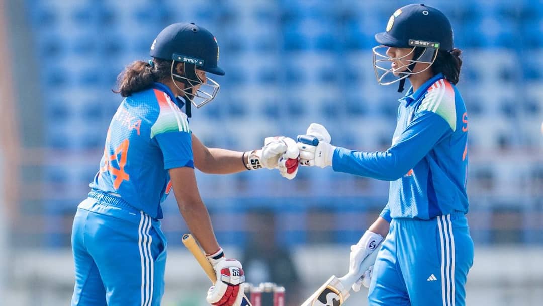 Smriti Mandhana Pratika Rawal century Highest partnerships for india women 3rd ODI IND W vs IRE ...