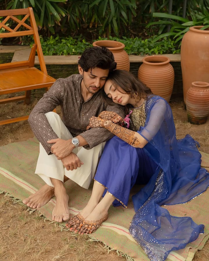 Darshan Raval Shares Unseen Mehendi Pics With Dharal Surelia, Check Out