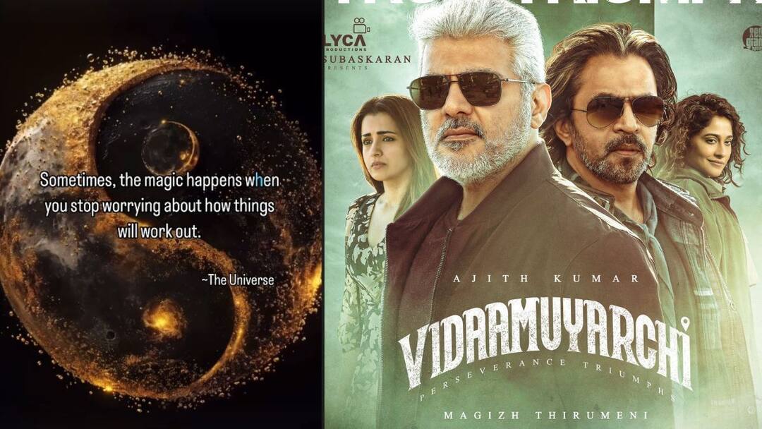 Indian Film Director Vignesh Shivan about the Ajith Kumar’s ‘Vidaamuyarchi’ Instagram Post ...
