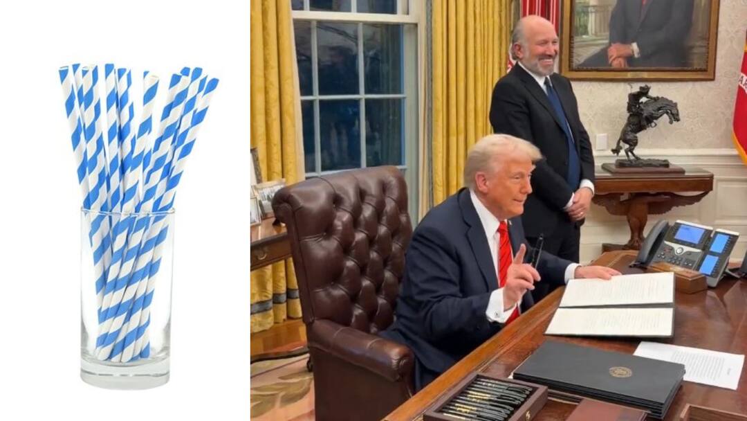 'These Things Don’t Work': Donald Trump Bans Paper Straws, Brings Back ...