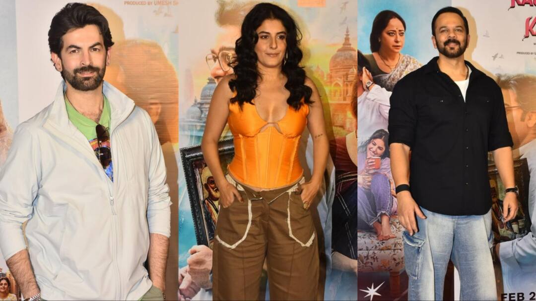 Kaushaljis vs Kaushal Screening rohit Shetty isha talwar sheeba chaddha and these stars attended ...