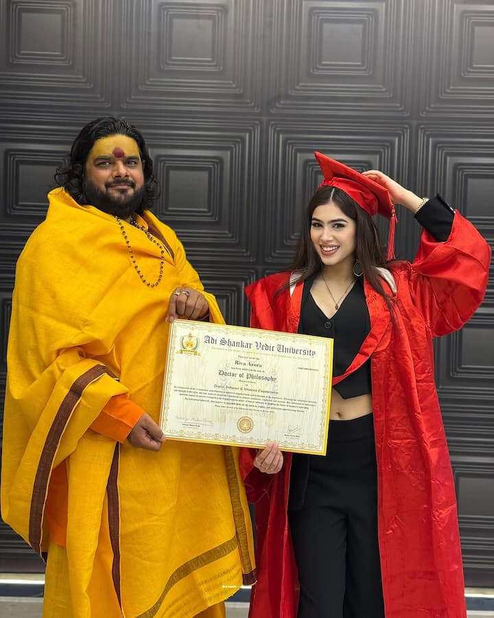 riva arora completes her phd uri the surgical strike actress shares ...
