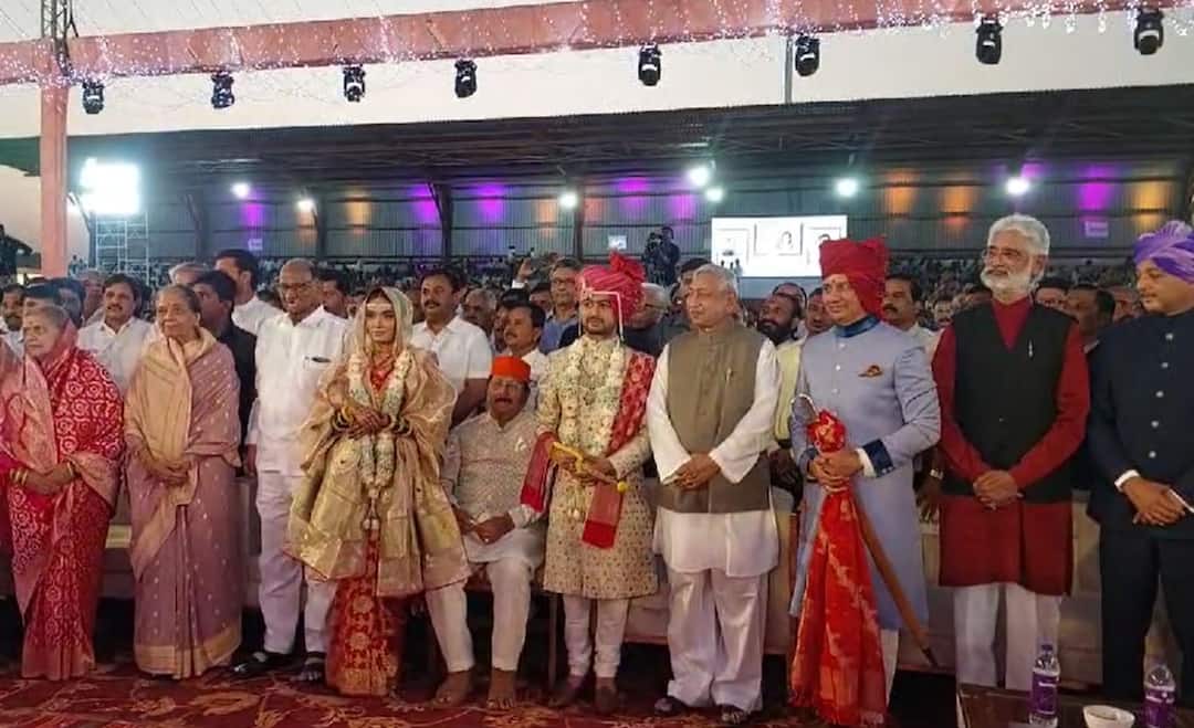 BJP MLA Ranjitsinh Mohite Patil's son Vishwatejsinh Mohite Patil's ...
