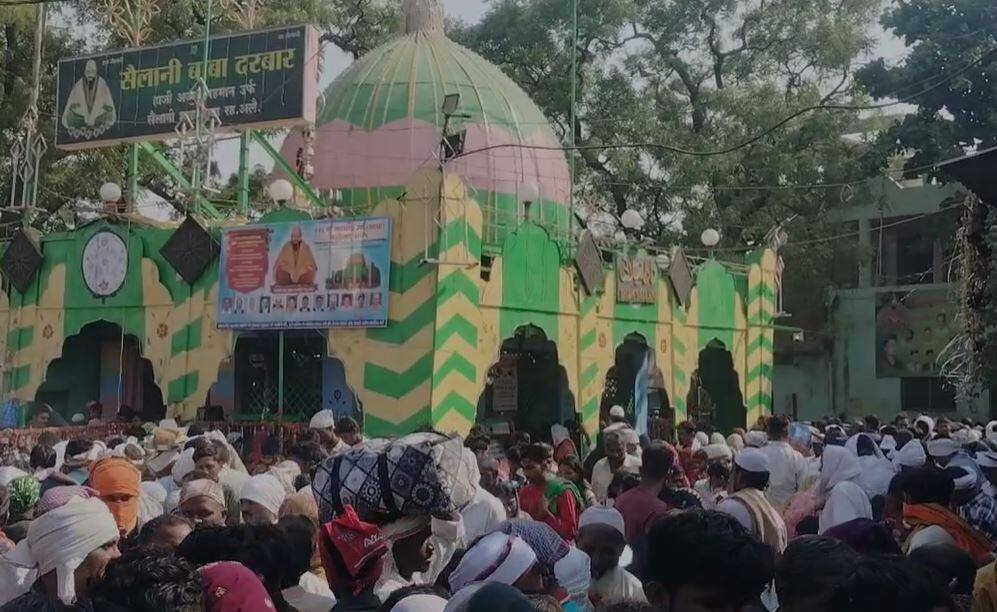 Famous Sailani Baba Yatra begins in Buldhana hundreds of trucks of ...
