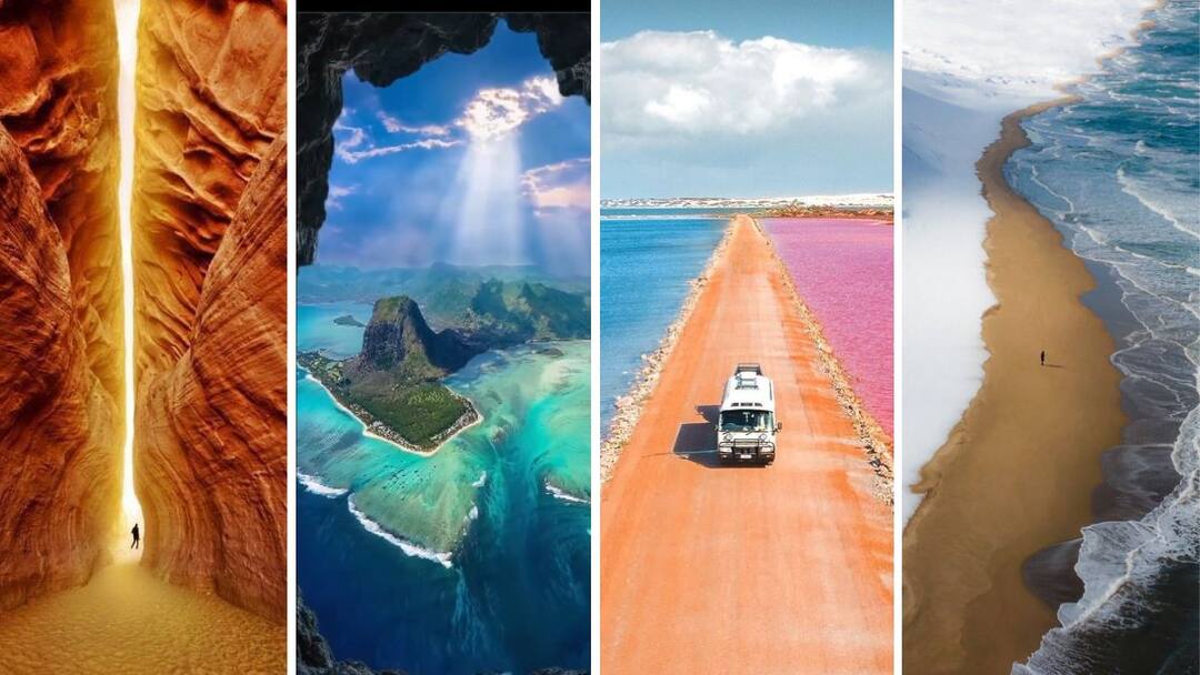 A glimpse of nature and amazing human ingenuity Seven places that are ...