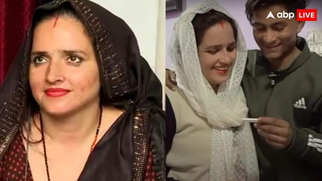 seema haider who came from pakistan gave birth to a daughter in india ...