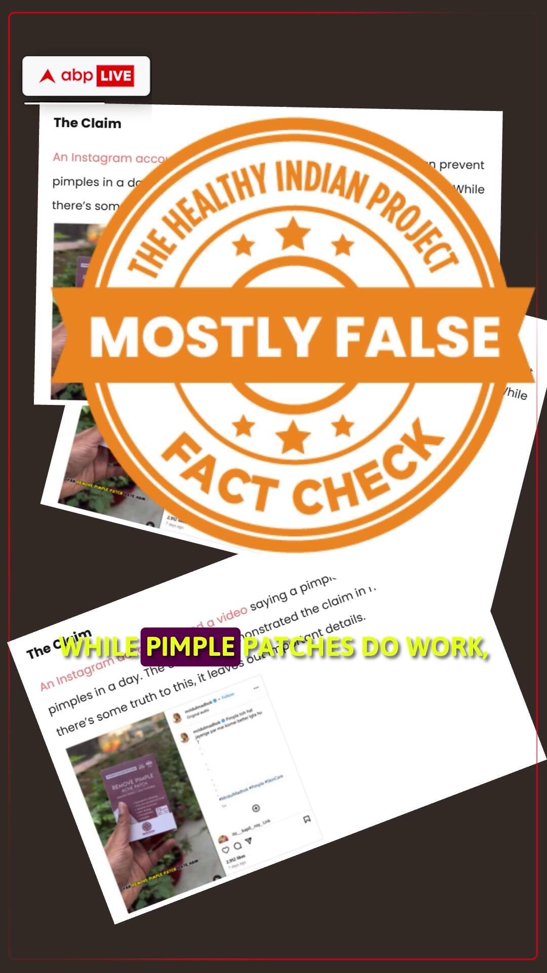 Fact Check: Can A Pimple Patch Really Clear Acne In A Day?