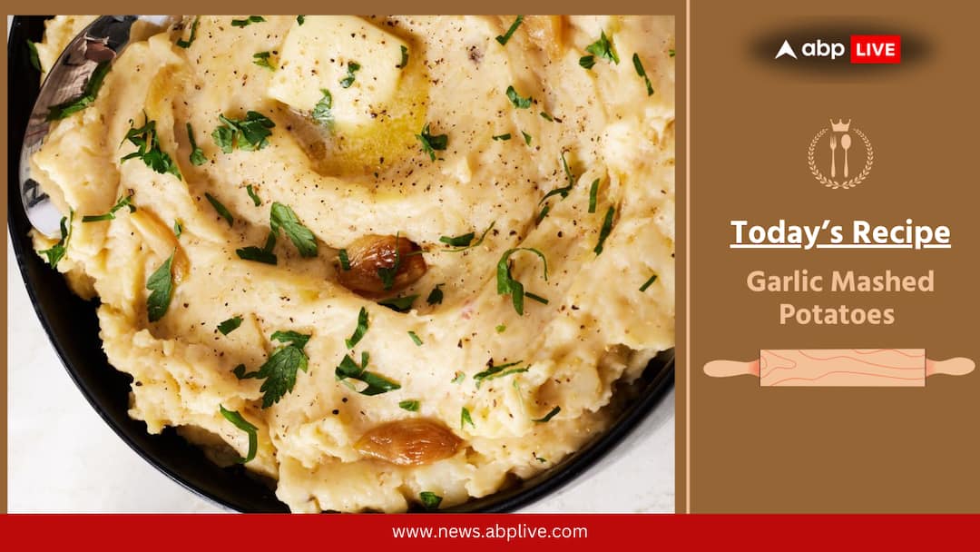 Creamy Garlic Mashed Potatoes Recipe
