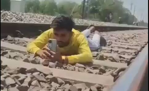 Unnao Man Lies On Railway Track For Instagram Reel Featuring Passing Train; Arrested For ...