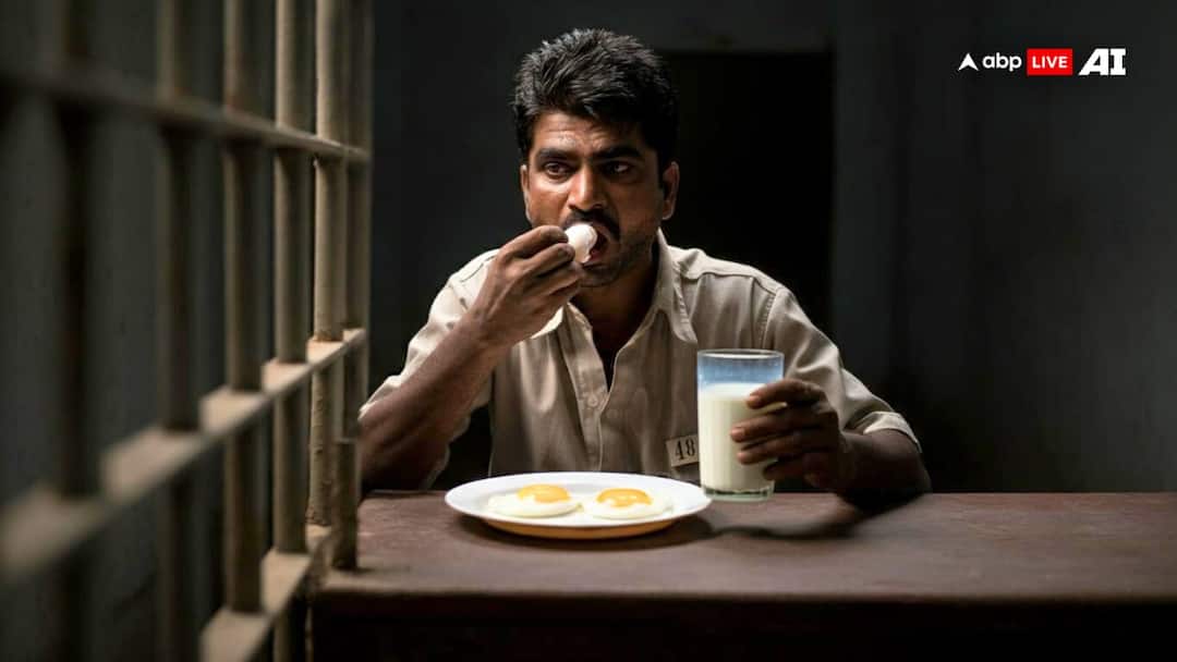Jail prisoners special treatment healthy food milk and egg and other ...