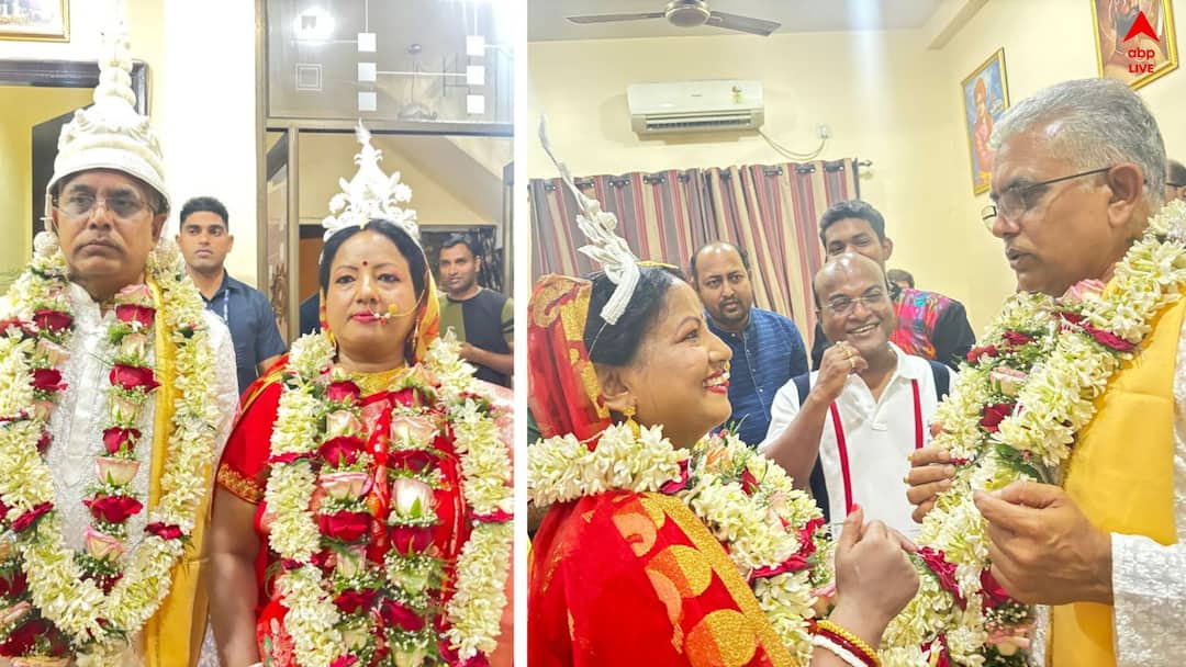 Dilip Ghosh Marriage Dilip Ghosh and Rinku Majumdar Wedding photos | Dilip Ghosh Marriage : চার ...