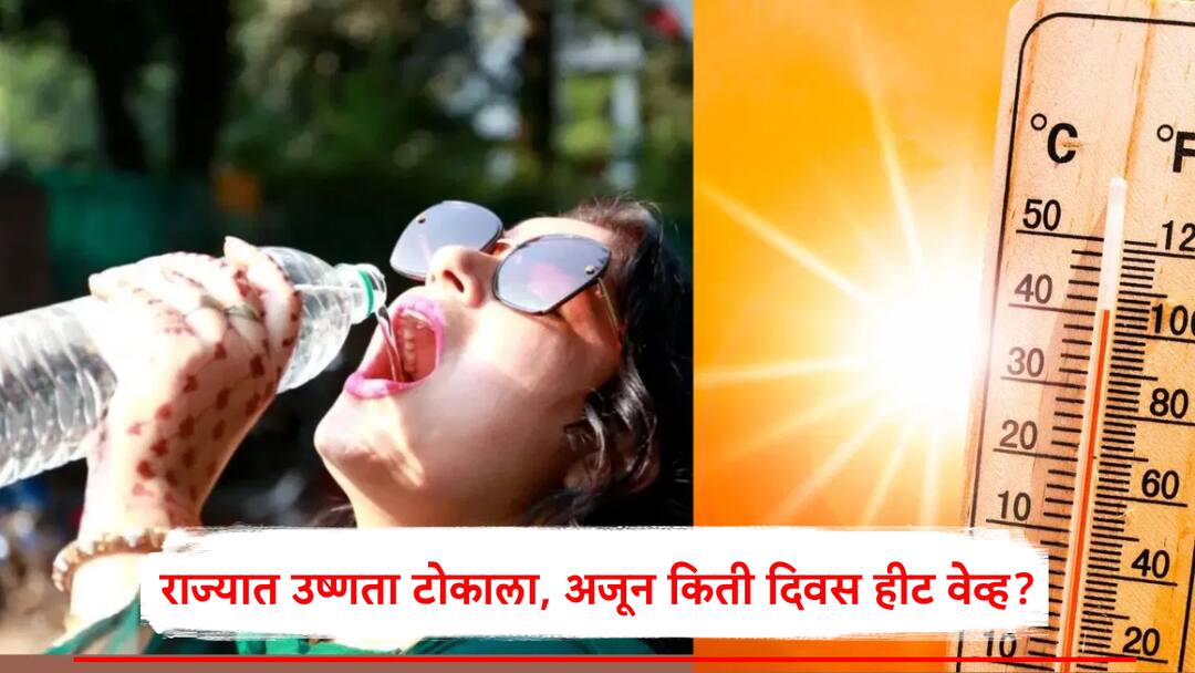 Heatwave in Maharashtra Temperature Soars Unseasonal Rain Alert Issued for 4 Districts IMD ...