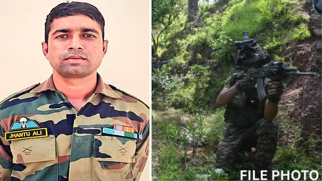 Ali Sheikh became a martyr for the country During an encounter with terrorists in Udhampur Jammu ...