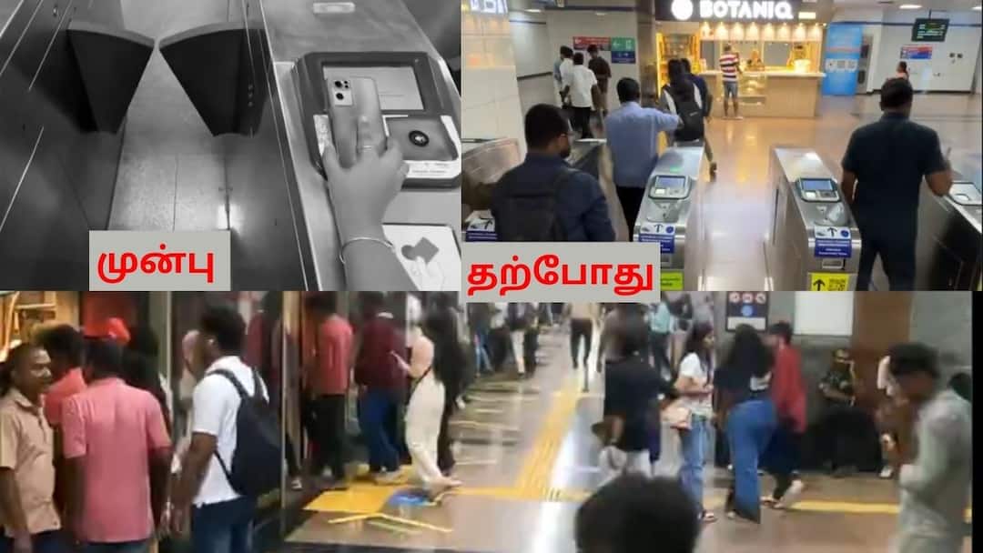 Chennai Metro Entry Gates Plans to Change Under the Normally Open mode ...