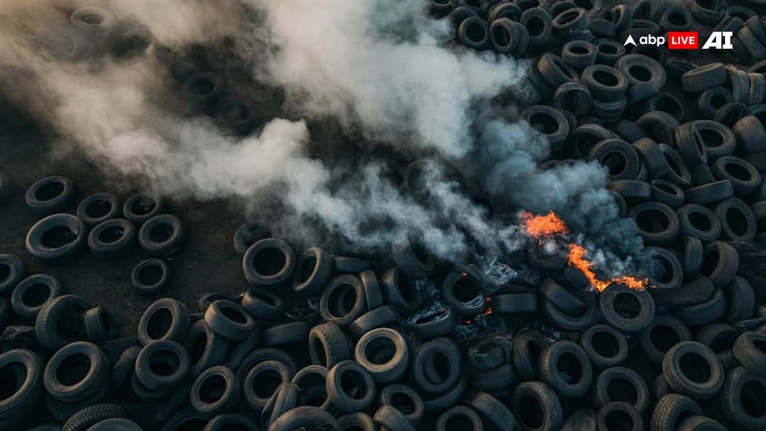 Kuwait tire graveyard it is world largest tire dumping zone know ...