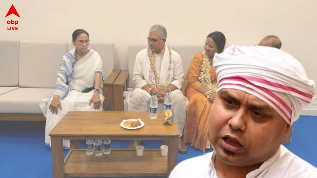 BJP Leader Koustav Bagchi attcks Dilip Ghosh for his visit to Digha Jagannath Temple by ...