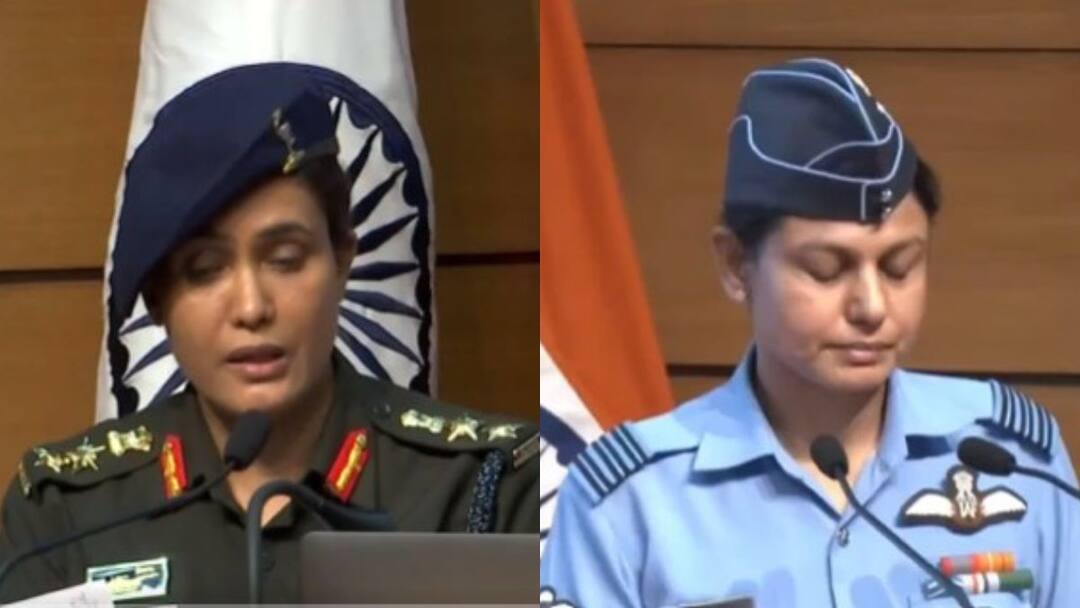 Message From India: Col. Sofiya Qureshi And Wing Commander Vyomika Singh Brief Media On Op Sindoor