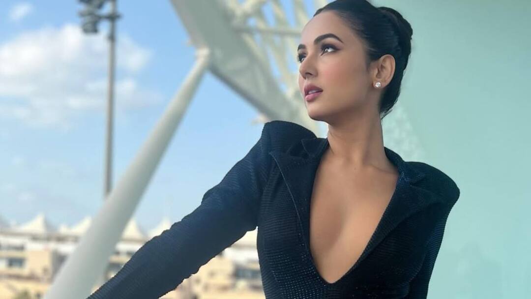 Actress Sonam Chauhan shared special photos Entertainment News Marathi News | ड्रेसचा कलर ओळखा ...