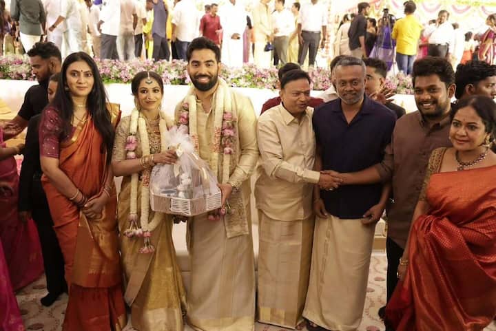 Ishari Ganesh Daughter Preetha and Lushvin Kumar wedding photos | பிரீத்தா – லஷ்வின் குமார் ...