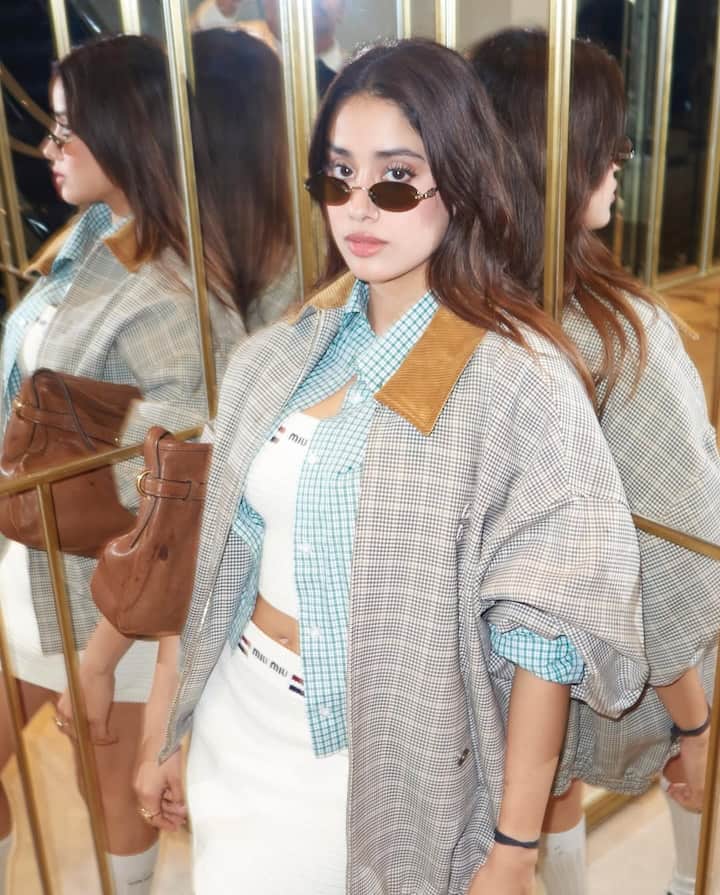 Janhvi Kapoor's Stylish Miu Miu Look at Cannes 2025 – Full Gallery