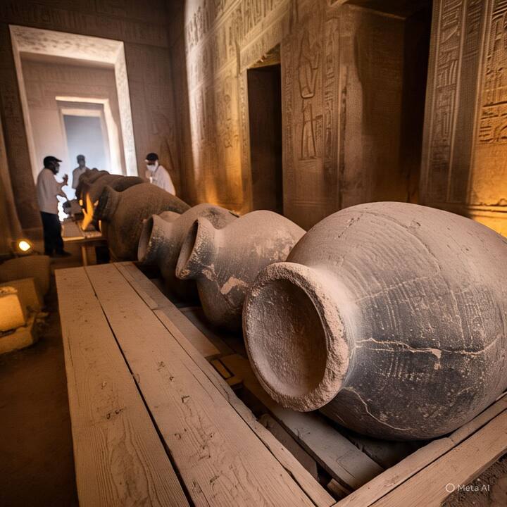 Egypt Archaeologist uncovered 5000 year old wine jars in tomb of Queen ...