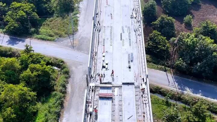 India first bullet train construction is progressing rapidly So far 300 ...