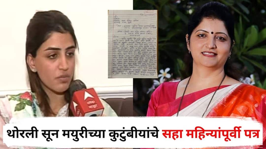Mayuri Jagtap Family letter to Women Commission Chairperson Rupali ...