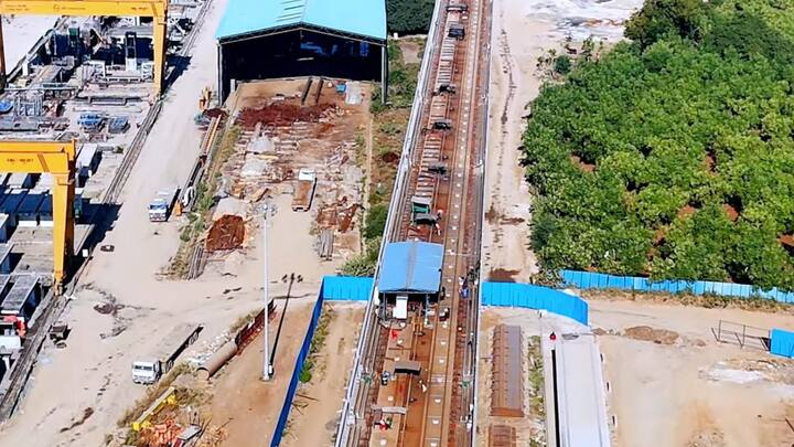 India first bullet train construction is progressing rapidly So far 300 ...