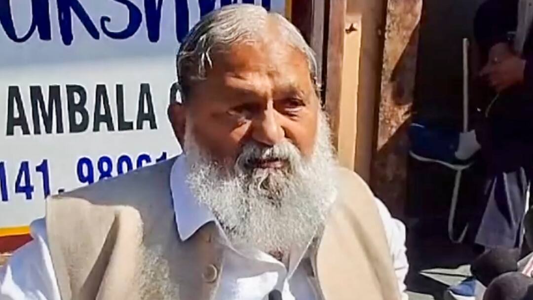 Anil Vij Haryana Minister On Punjab AAP MLA Raman Arora Arrested ...