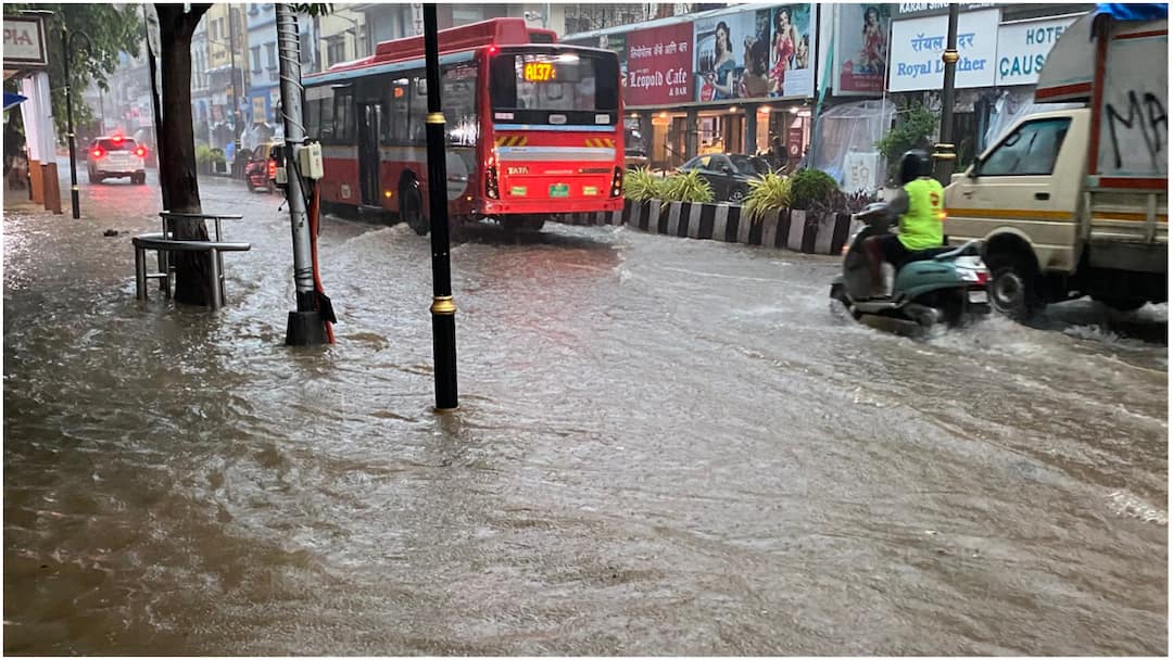 Mumbai Heavy Rain Waterlogging Traffic Train Services Disrupted IMD