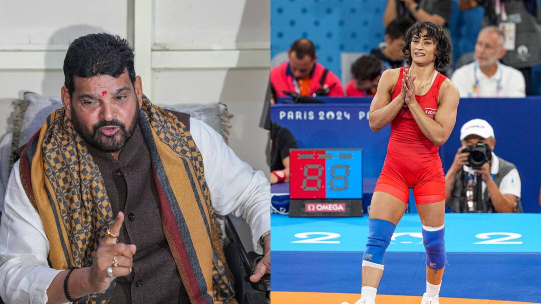 Vinesh phogat reacted after delhi court closes pocso case against brij bhushan singh former ...