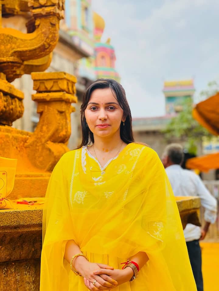 Sarpanch Nirmala Shubham Navale Shares Photo of Jejuri Khandoba ...